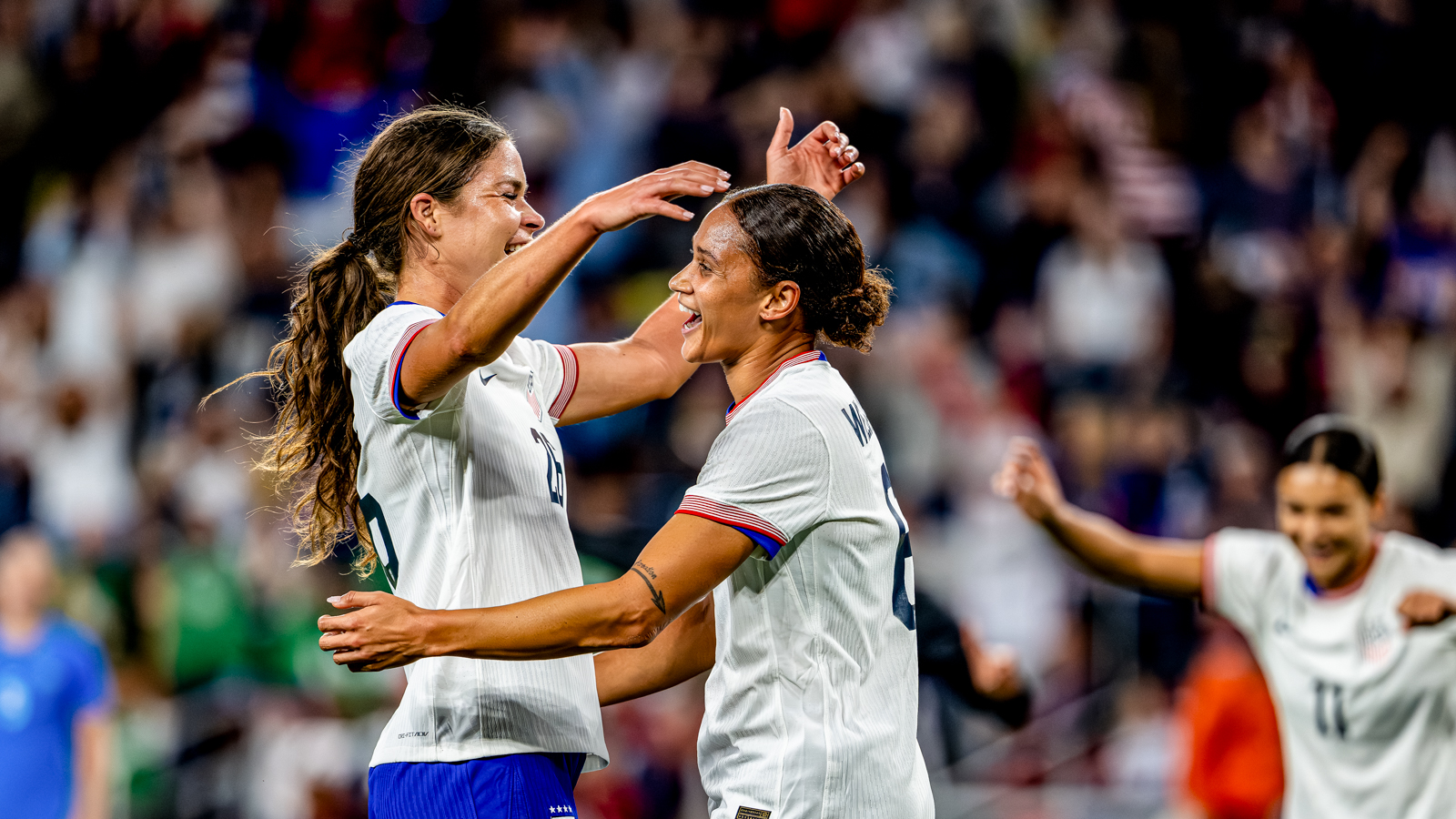 Racing's Sears scores, assists in historic USWNT debut - Racing ...